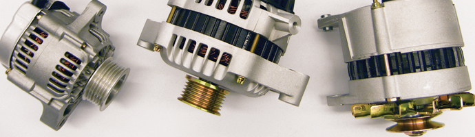 Alternators to suit the Classic Car and Motor Racing market